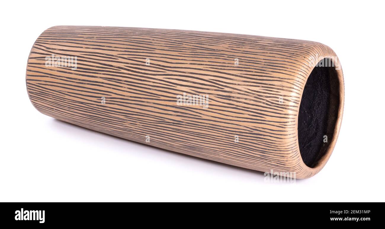 Large modern vase, isolated on white background Stock Photo - Alamy