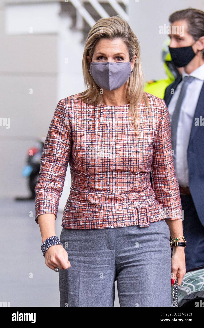 Queen Maxima at the National Year of Voluntary Deployment 2021 in The ...
