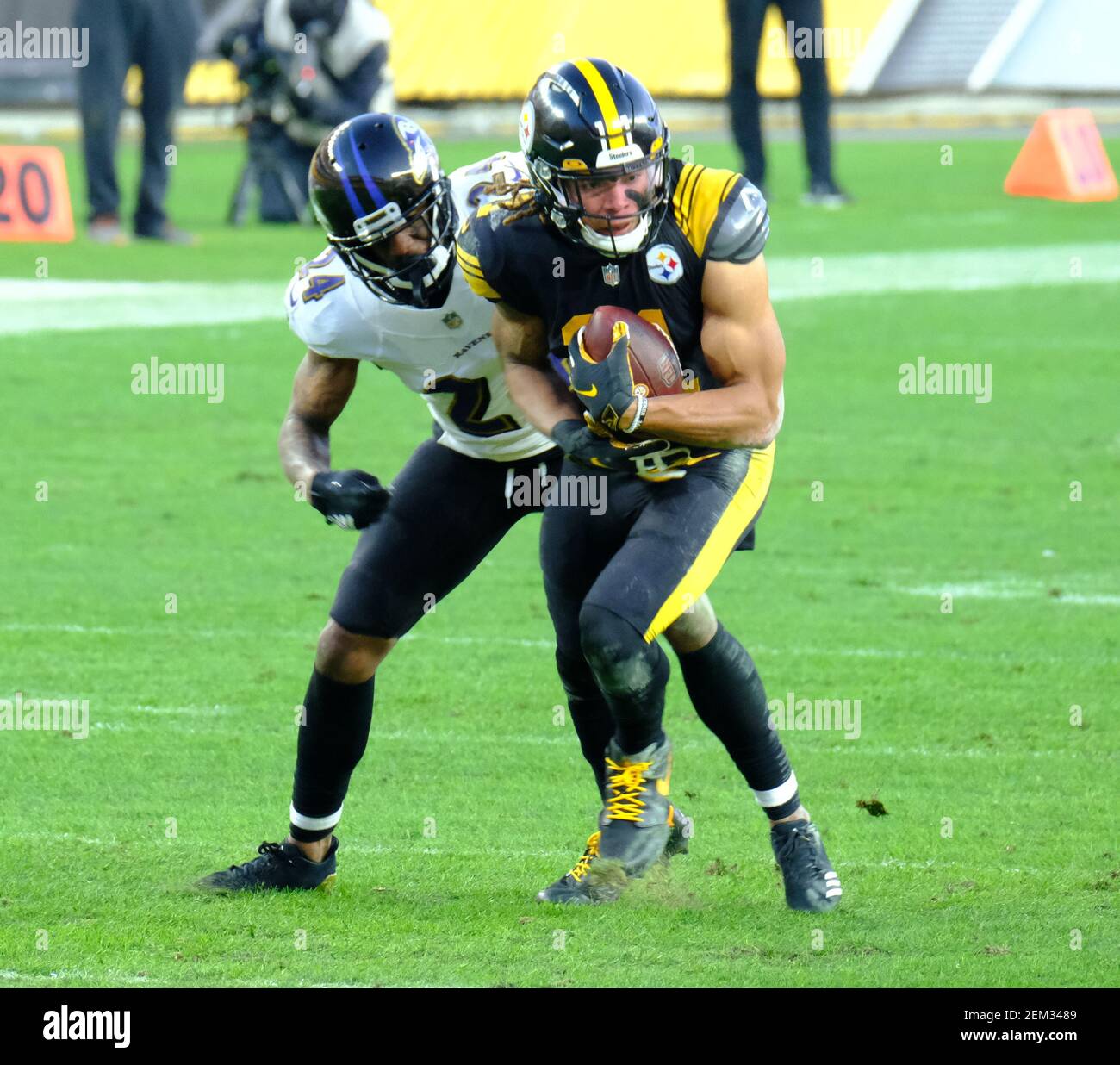 December 2nd, 2020: Chase Claypool#11 during the Pittsburgh Steelers vs ...