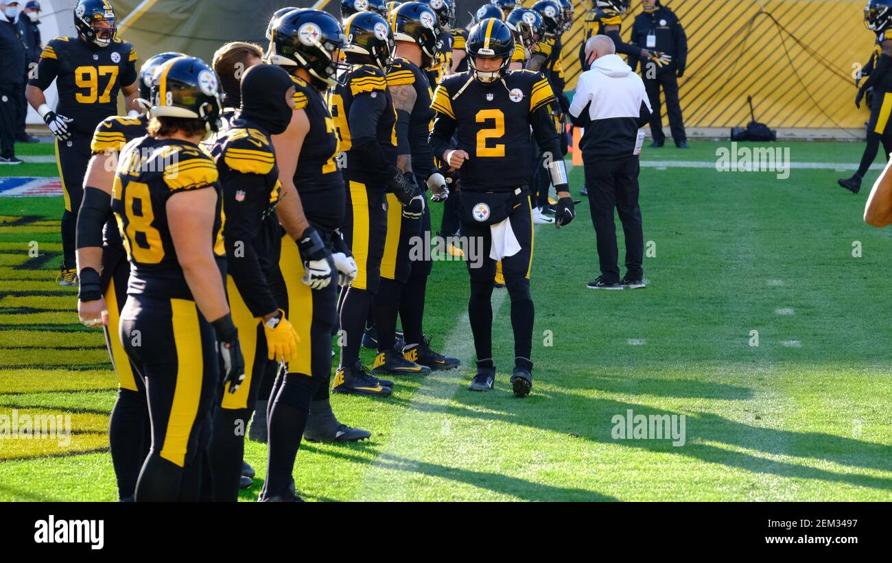 December 2nd, 2020: Mason Rudolph #2 during the Pittsburgh Steelers vs ...