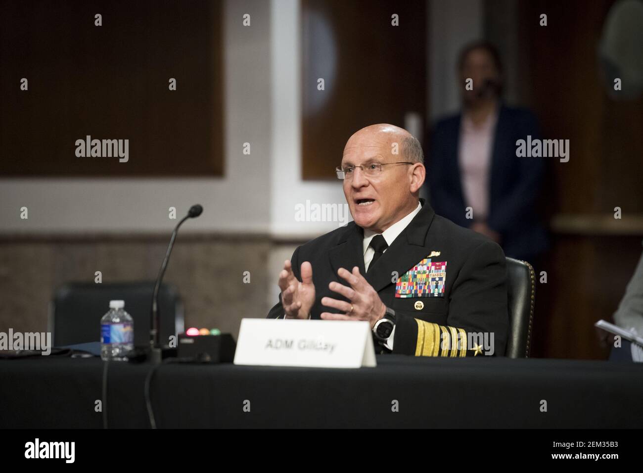 United States Navy Chief Of Naval Operations Admiral Michael M. Gilday ...