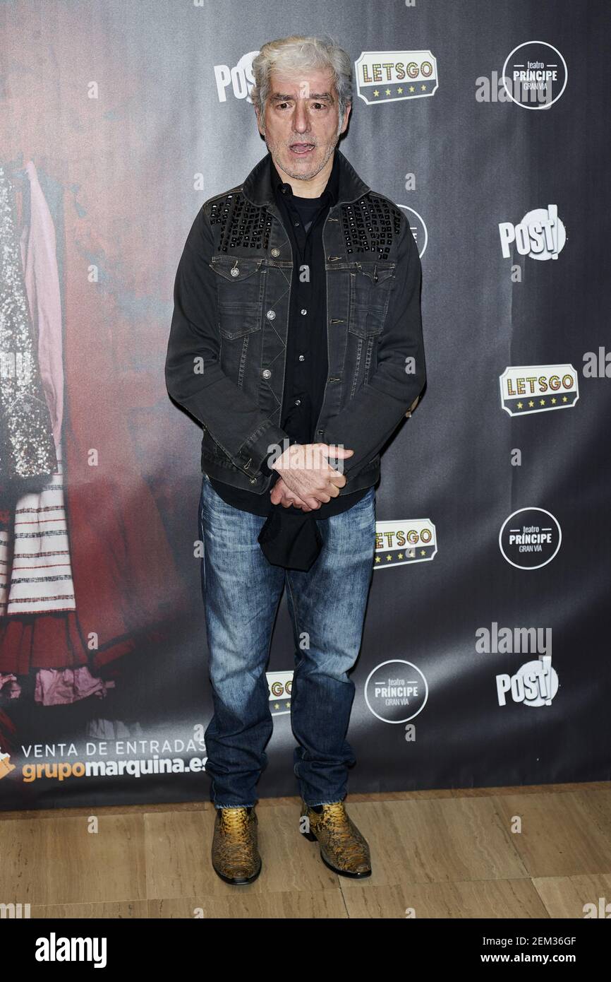 Sergio Pazos attending the POST! Theatre Premiere at Teatro Principe ...