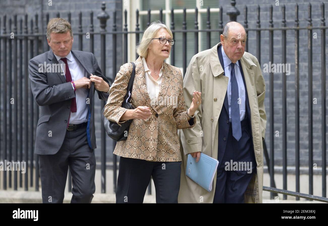 Richard Benyon (former MP) Margot James MP and Sir Nicholas Soames (MP ...