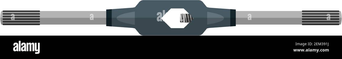 Metal tap holder small tool vector icon isolated on white Stock Vector ...
