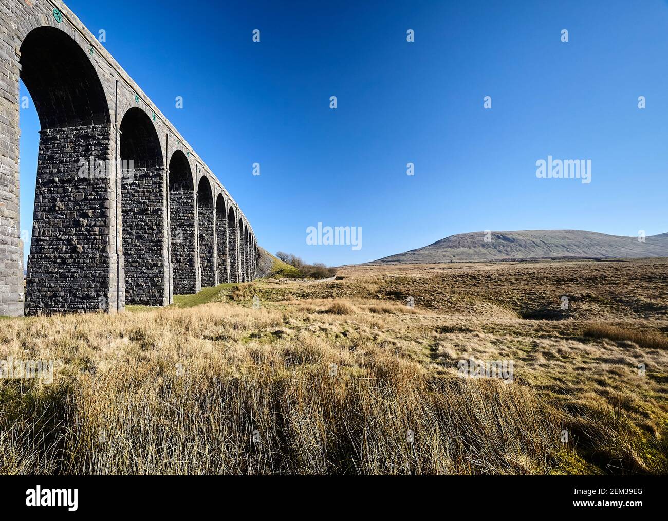 Ribblehead Viaduct and Whernside Stock Photo - Alamy