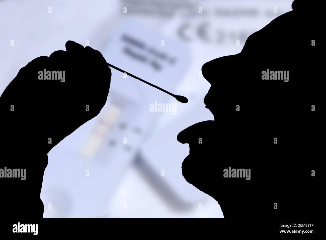 Munich, Deutschland. 24th Feb, 2021. Topic image/symbol photo: Corona ...