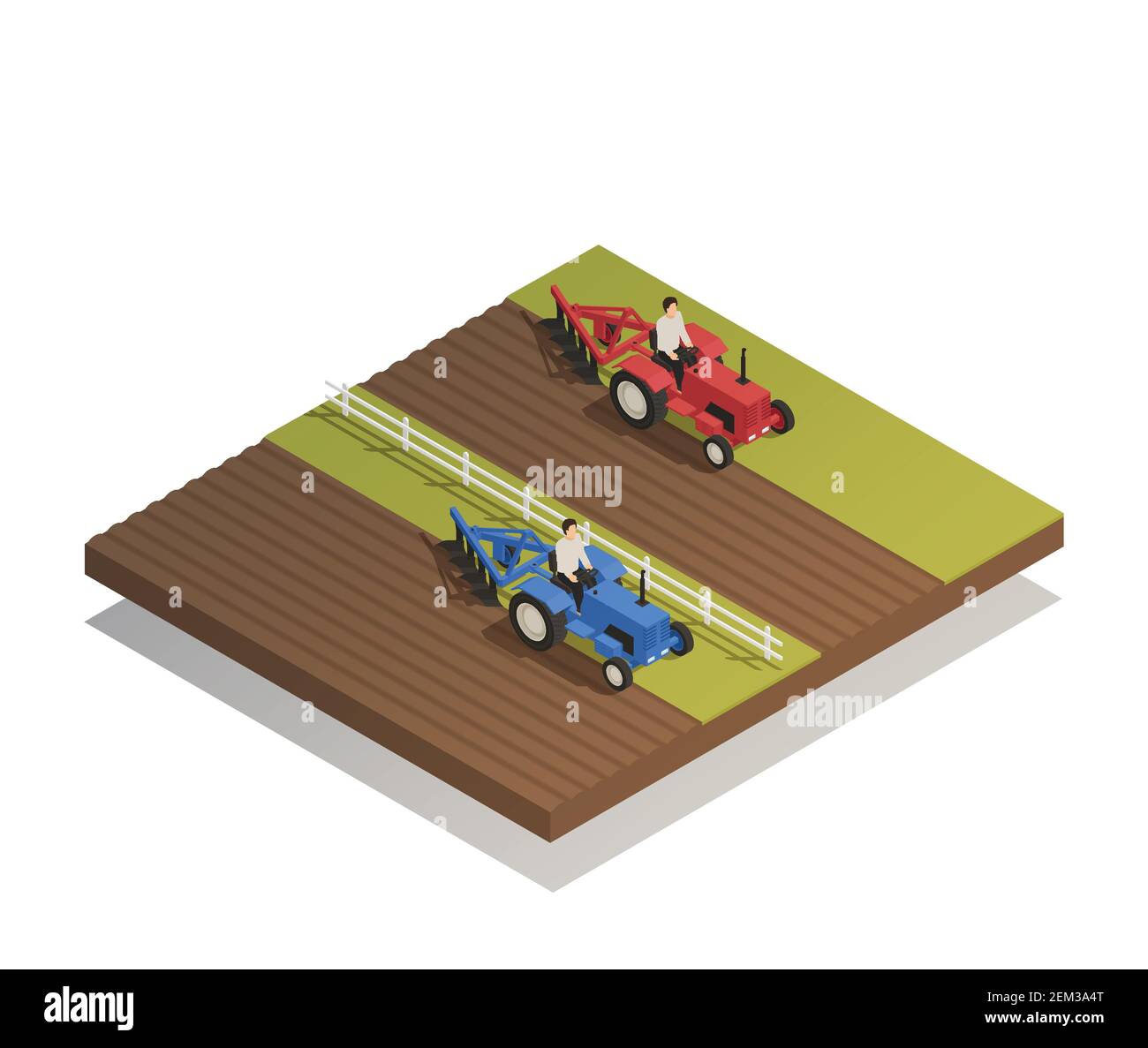 Disk tillage Stock Vector Images - Alamy