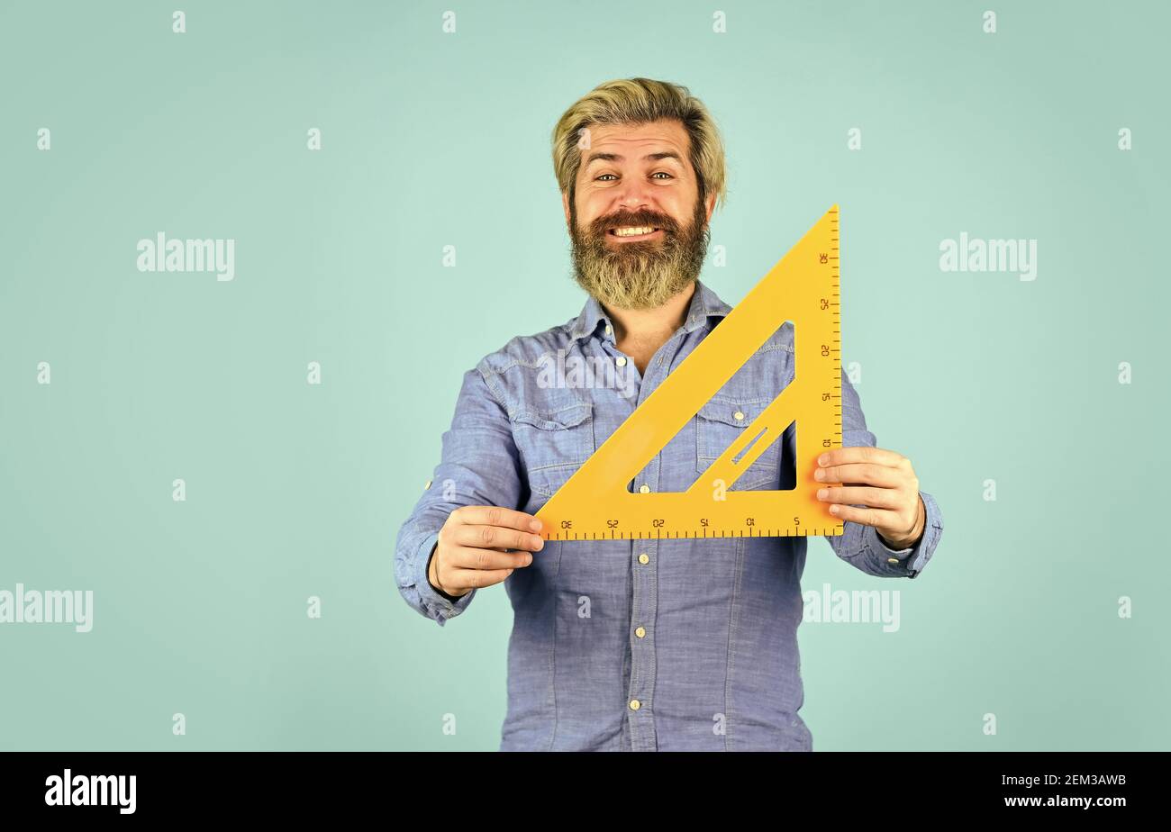 Measurement tool. Teacher stem. School education. Find perfect angle ...