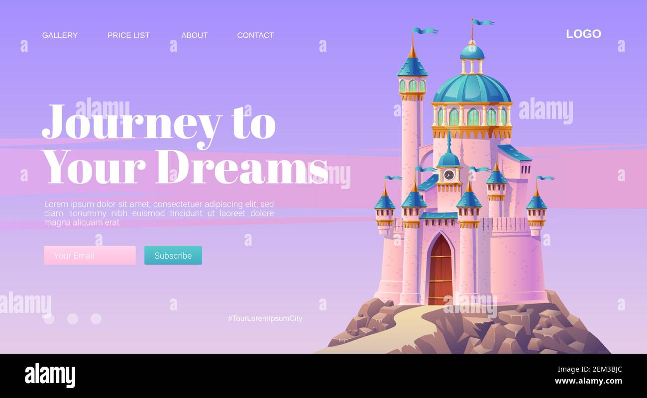 Fantasy sky road magic Stock Vector Images - Alamy