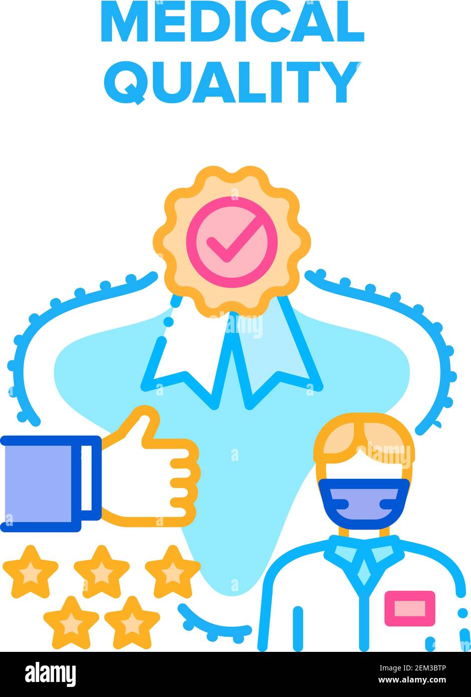 Medical Quality Vector Concept Color Illustration Stock Vector Image And Art Alamy