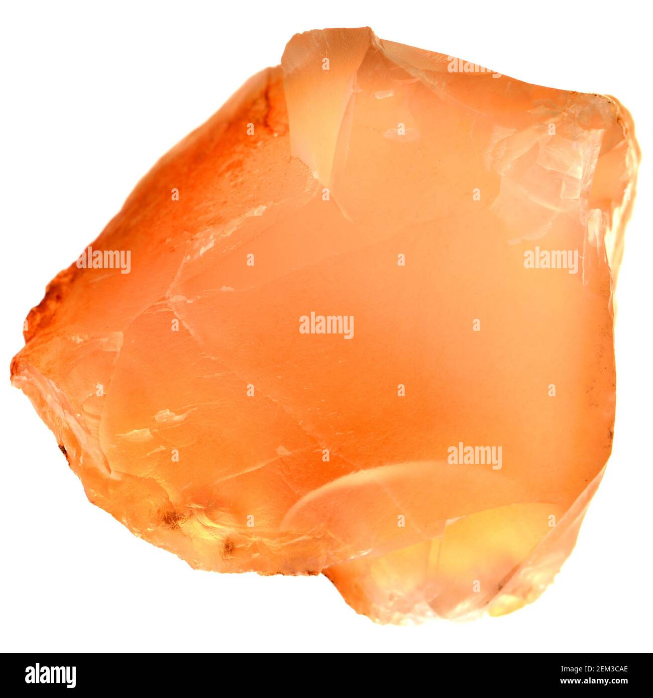 Carnelian - translucent variety of chalcedony Stock Photo - Alamy