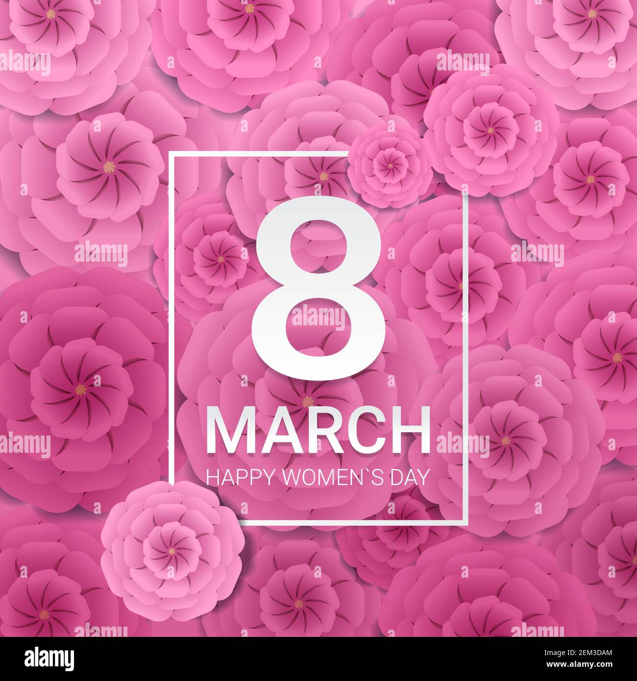 womens day 8 march holiday celebration banner flyer or greeting card ...
