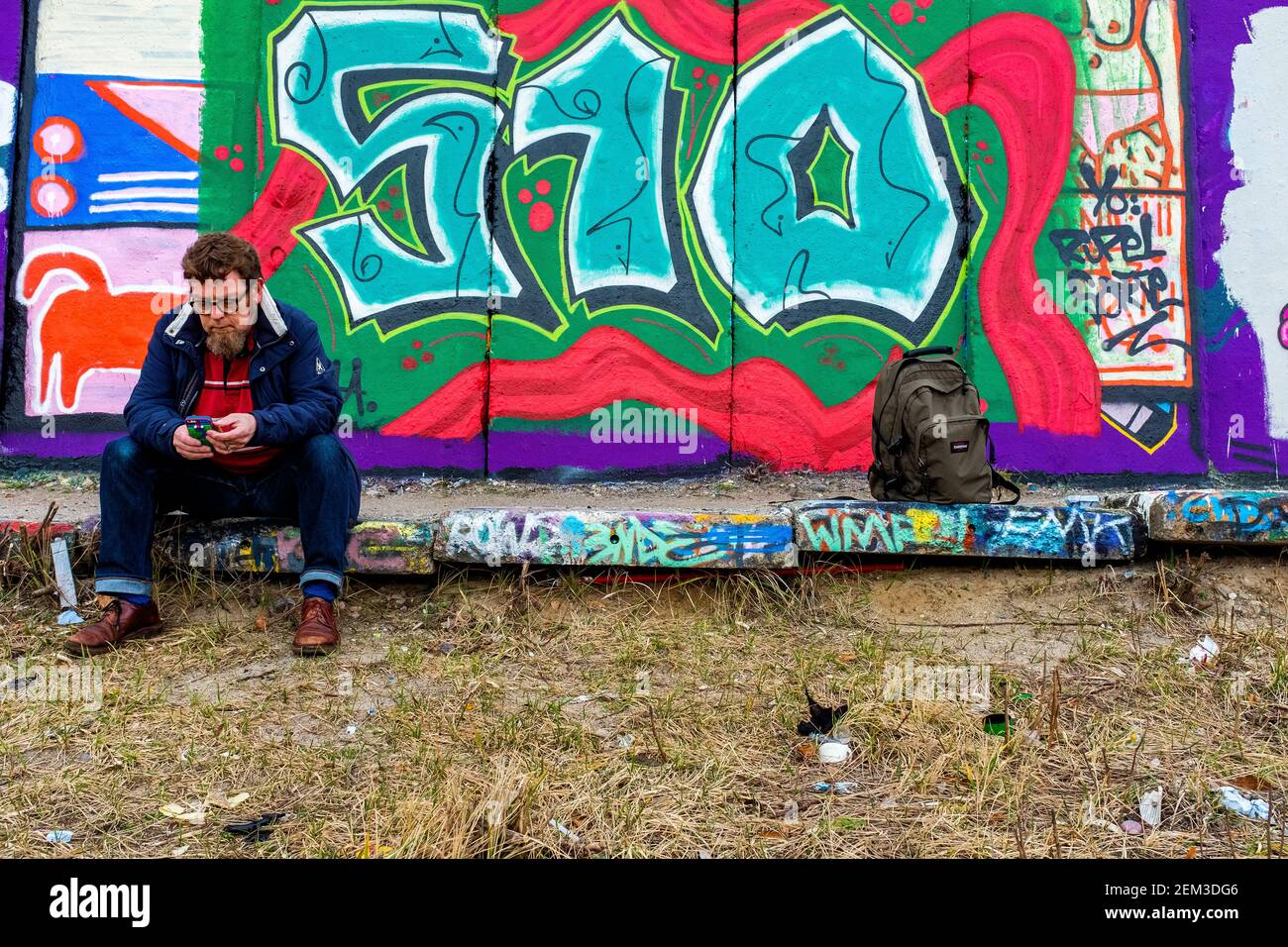 Remote Selfie / Self Portrait with Graffiti & Urban Street Art on a ...