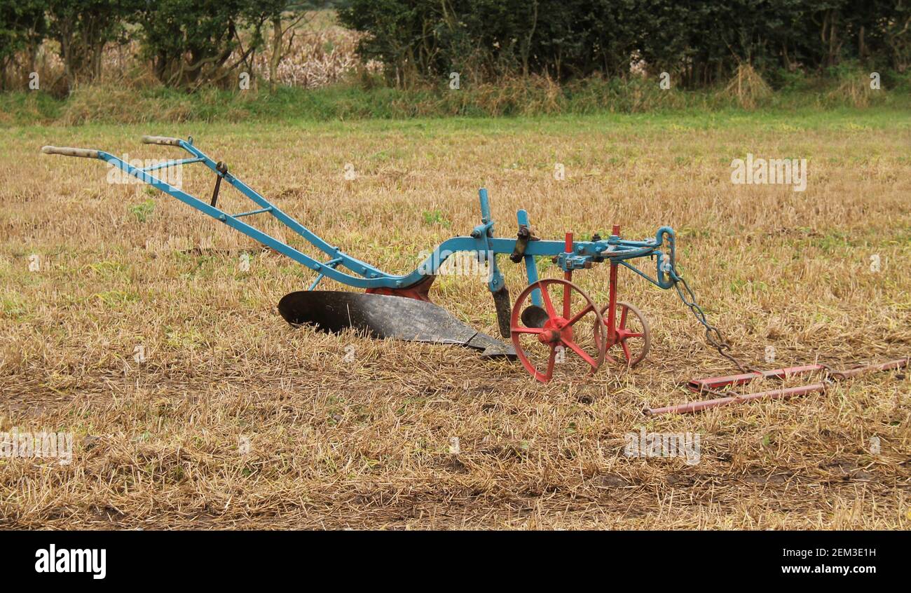 Single furrow plough hi-res stock photography and images - Alamy