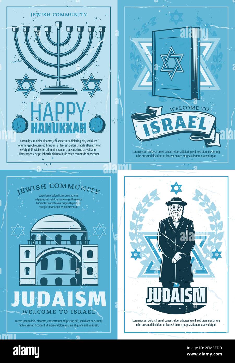 Judaism religion and Israel synagogue, Jewish culture and tradition ...