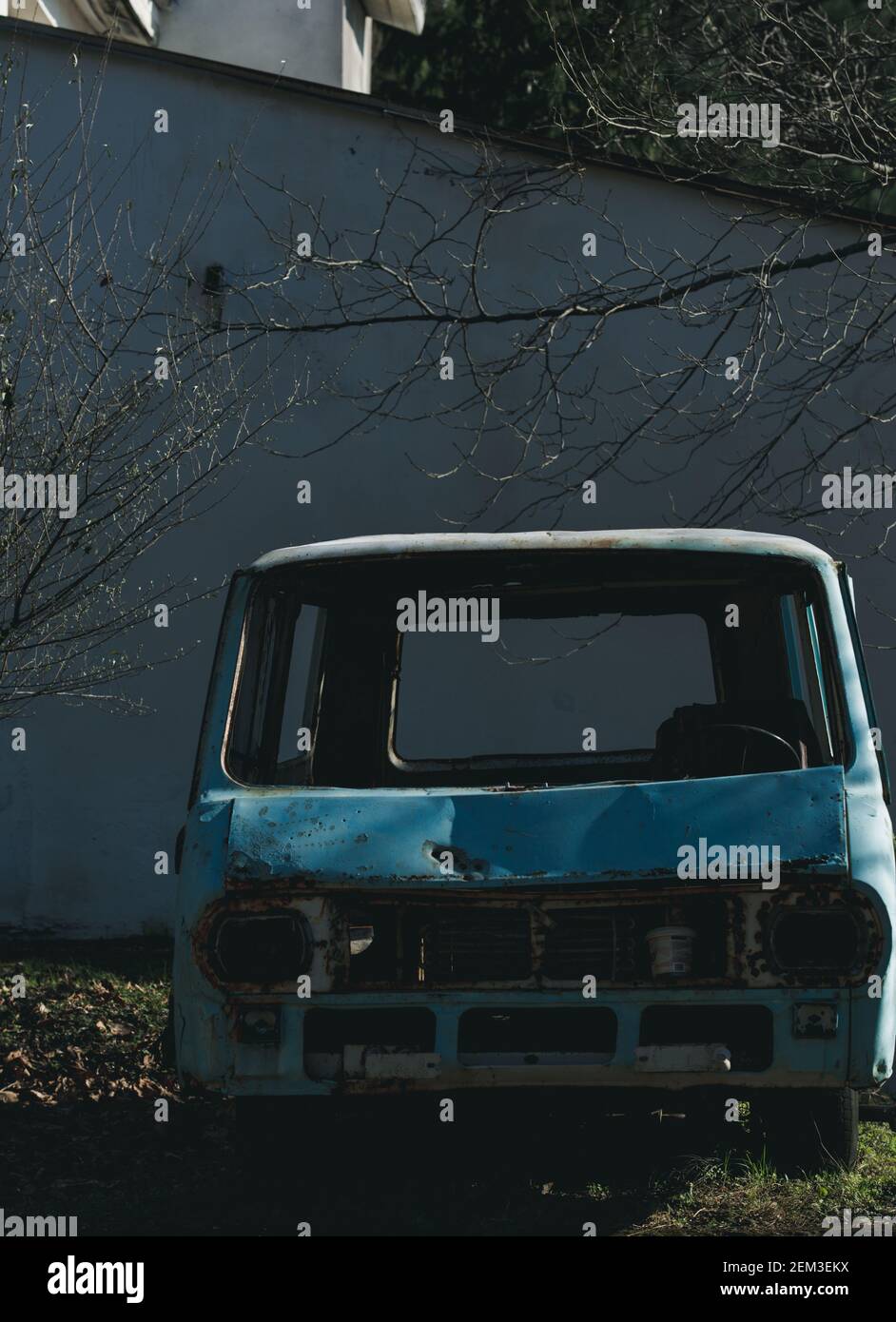 Old car in Maltakva park, Poti, Georgia Stock Photo - Alamy