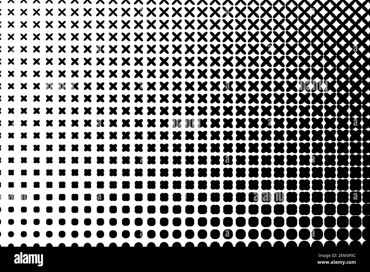 Pop art dots background. Geometric vintage monochrome fade wallpaper ...