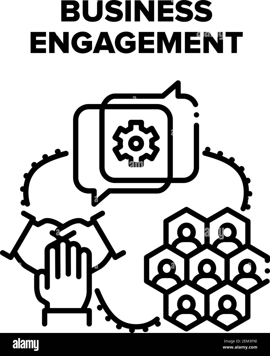 Executive engagement Cut Out Stock Images & Pictures - Alamy