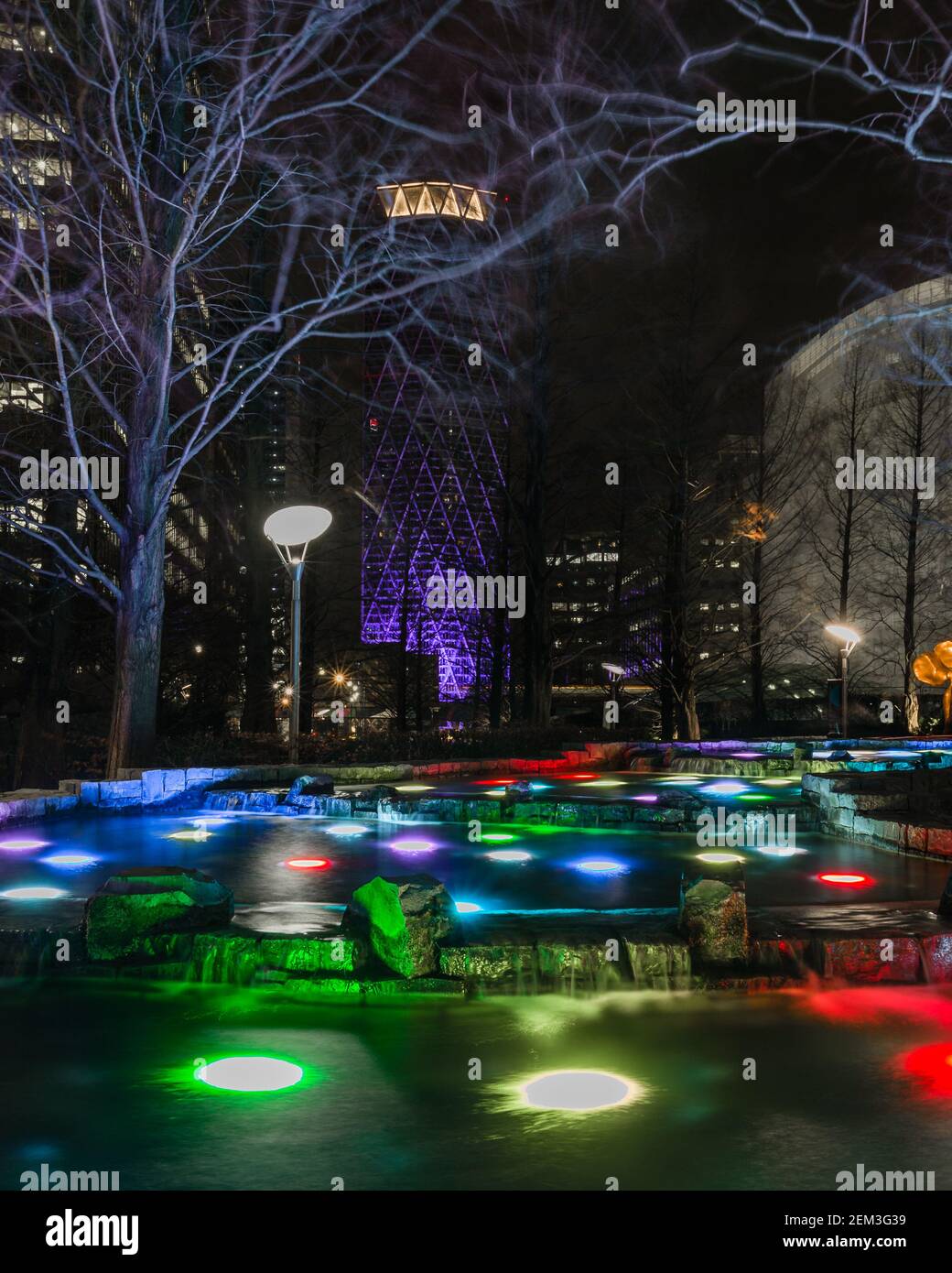 Connected by Light at Canary Wharf: Ghost Trees is a site-speciﬁc ...