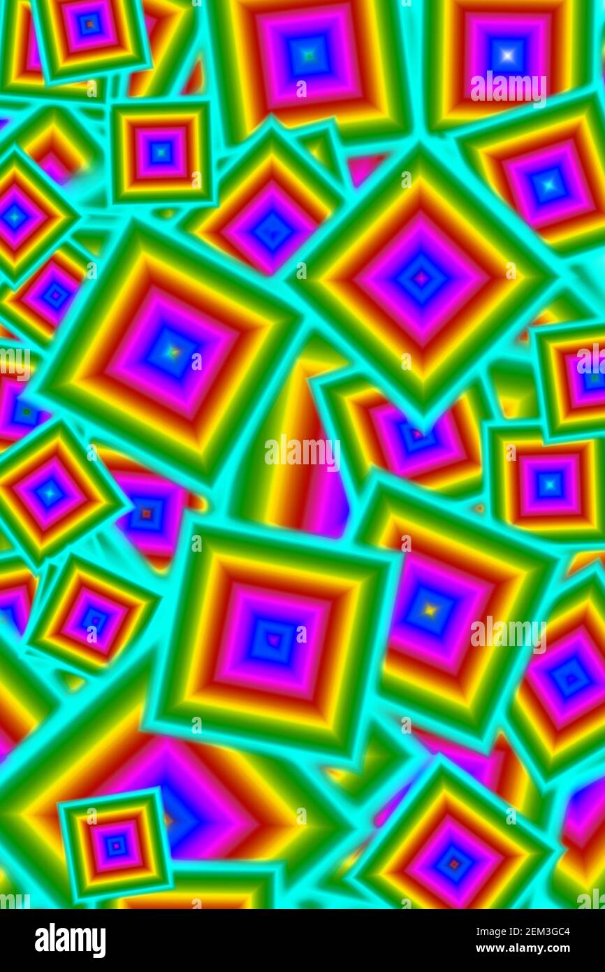 Square frame pattern hi-res stock photography and images - Alamy