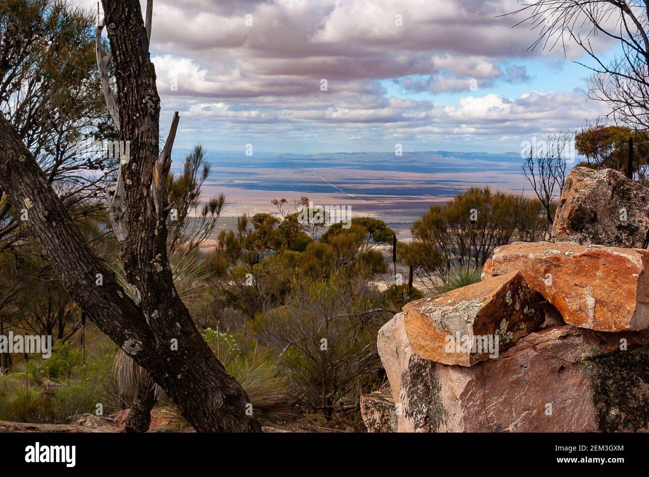 Plains of South Australian Outback near Willochra Stock Photo - Alamy