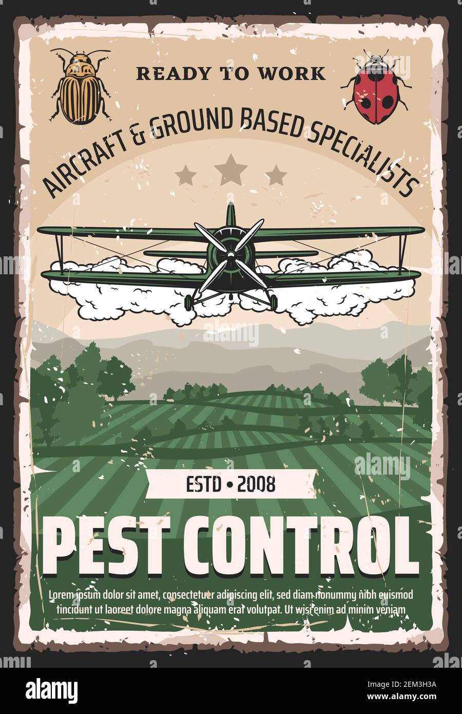 Plant based insecticide Stock Vector Images - Alamy