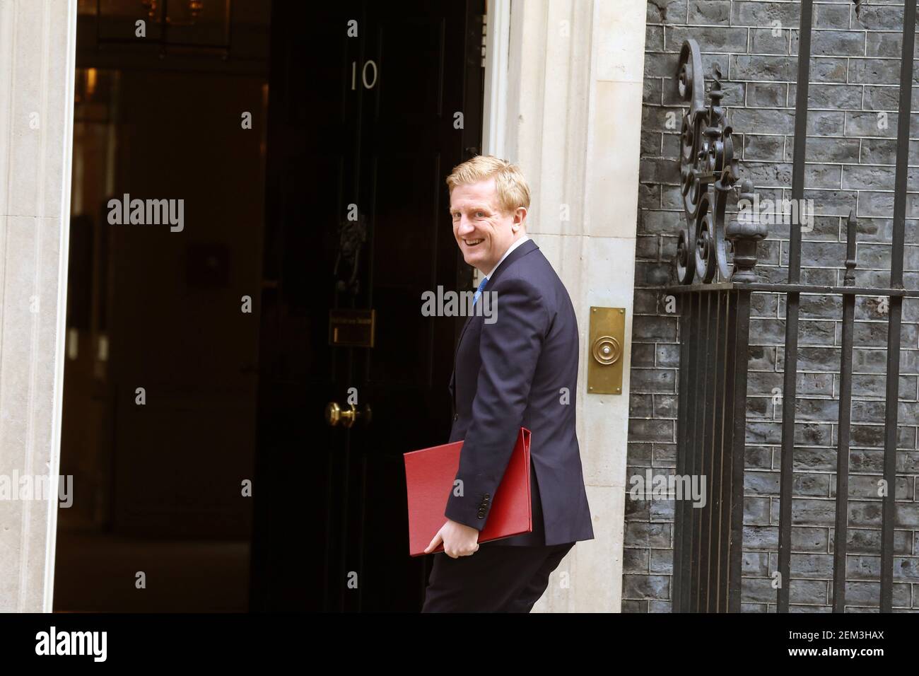 London, England, UK. 24th Feb, 2021. Secretary of State for Digital ...