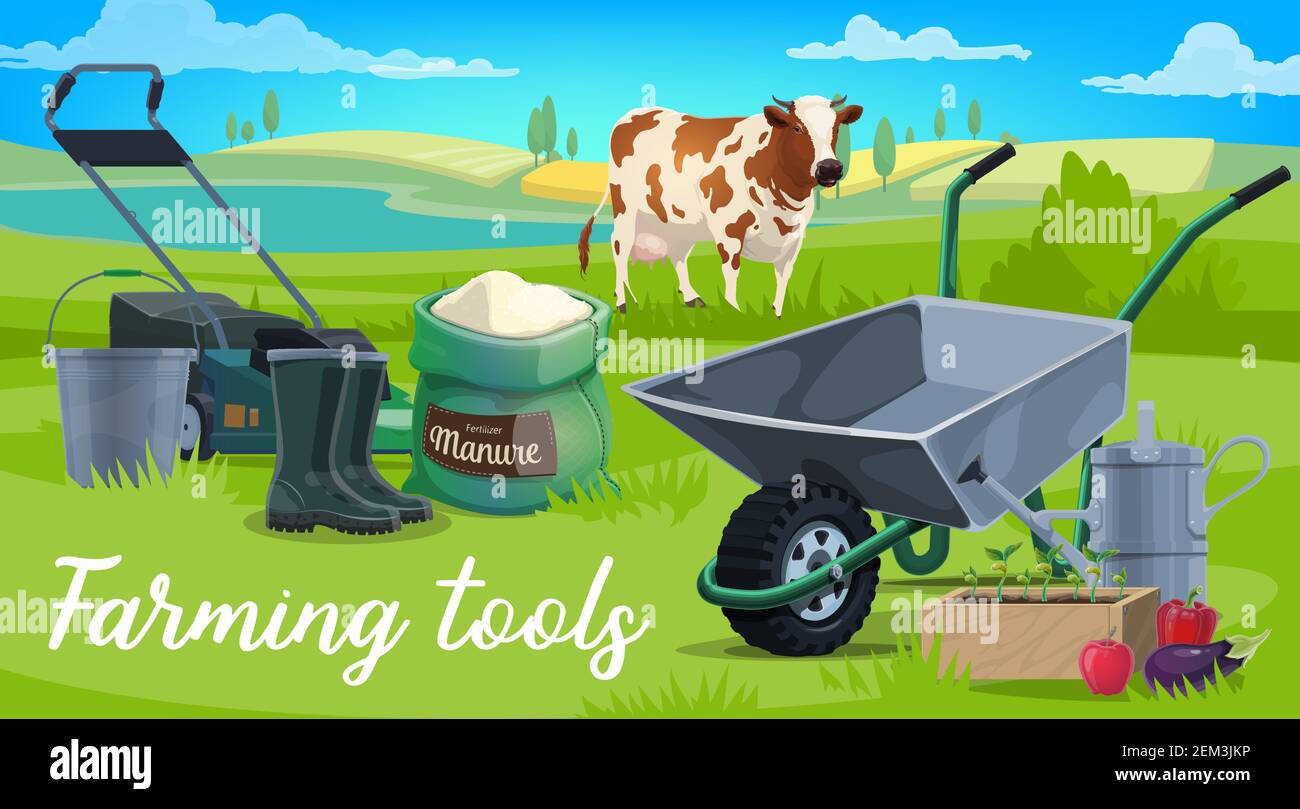 Farmer Tools Clipart Pictures