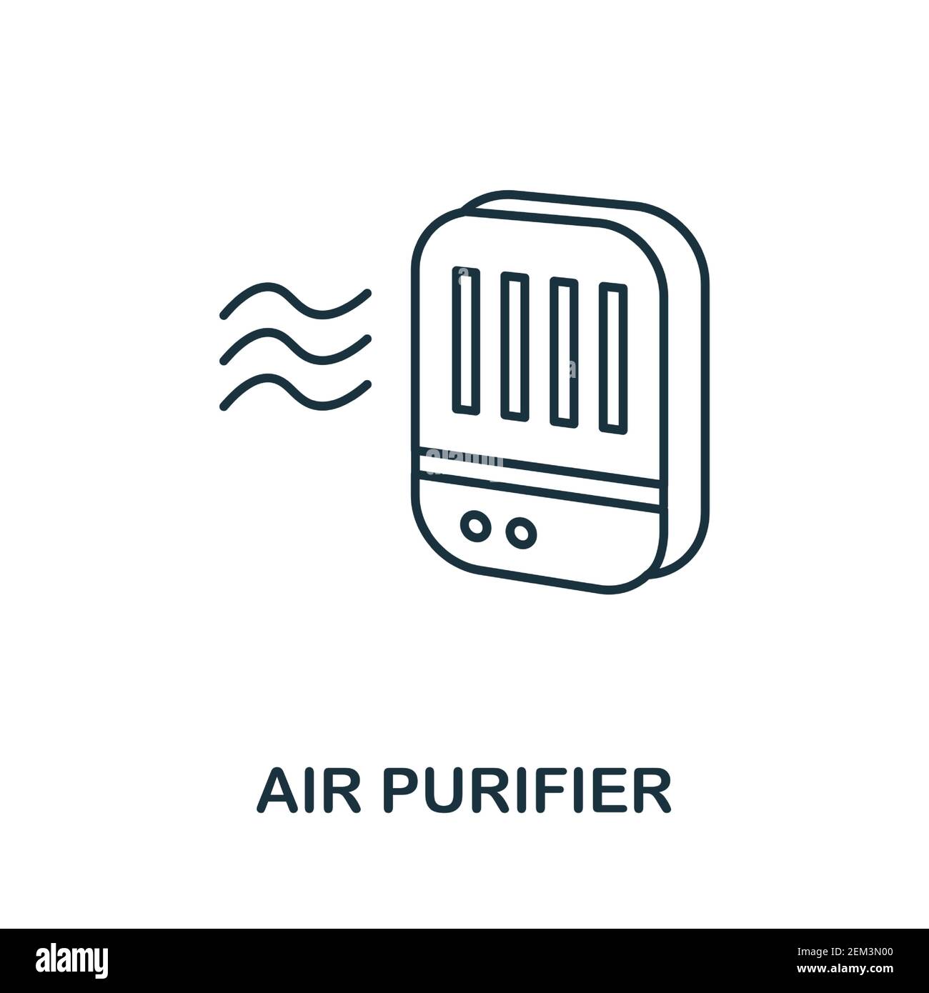 Air Purifier icon. Simple element from personal hygiene collection ...