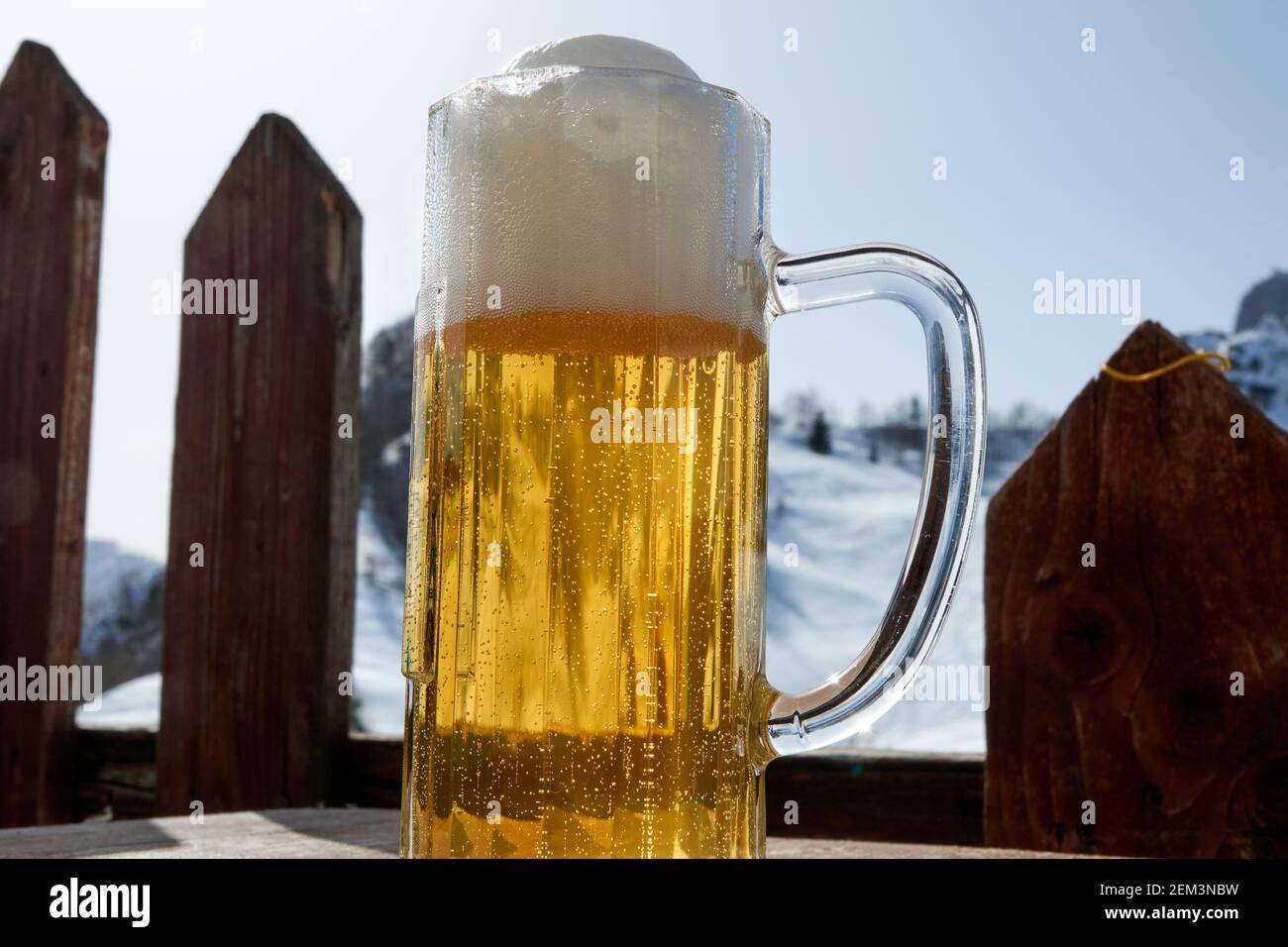 Friends beer mountains hi-res stock photography and images - Alamy