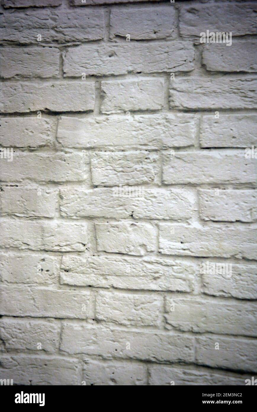 An interesting extravagant backdrop of uneven structural bricks with ...