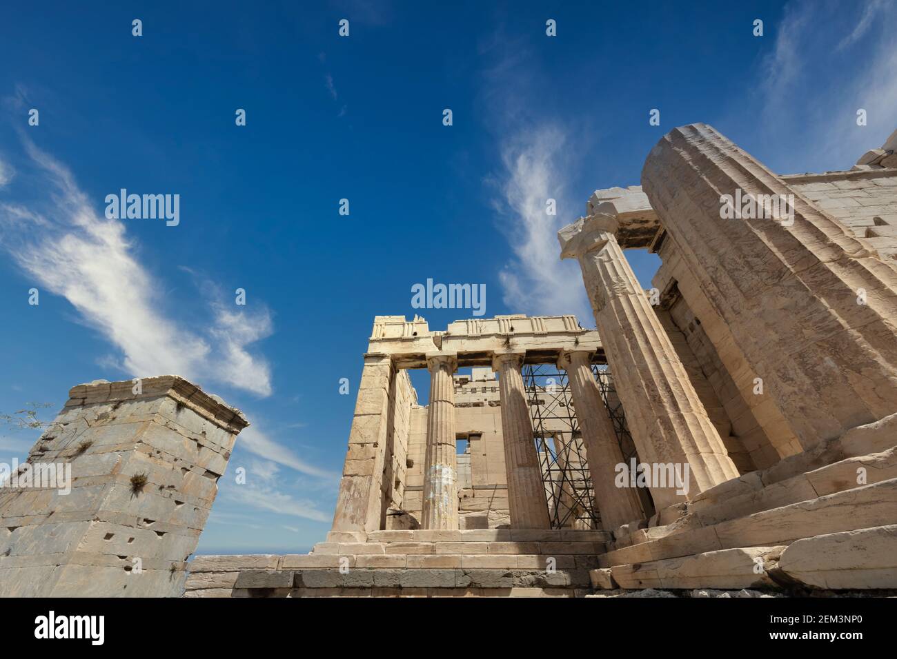 The Parthenon is a temple on the Athenian Acropolis in Greece ...
