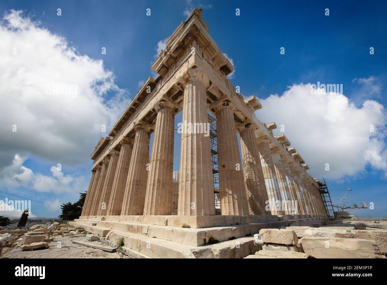 The Parthenon is a temple on the Athenian Acropolis in Greece ...