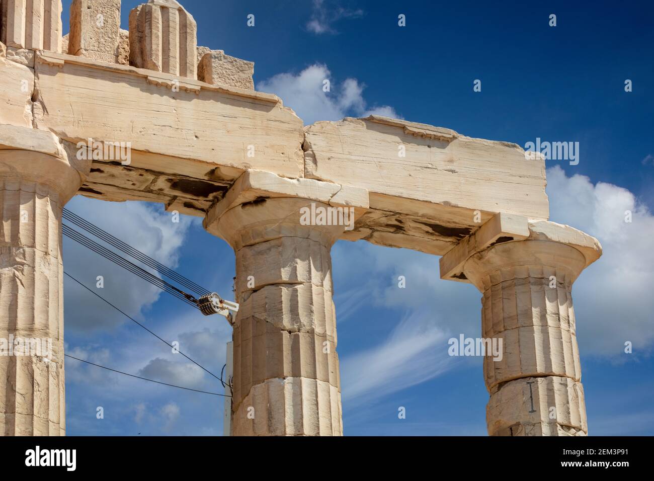 The Parthenon is a temple on the Athenian Acropolis in Greece ...