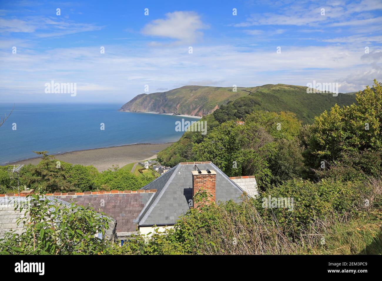 Countisbury_hill hi-res stock photography and images - Alamy