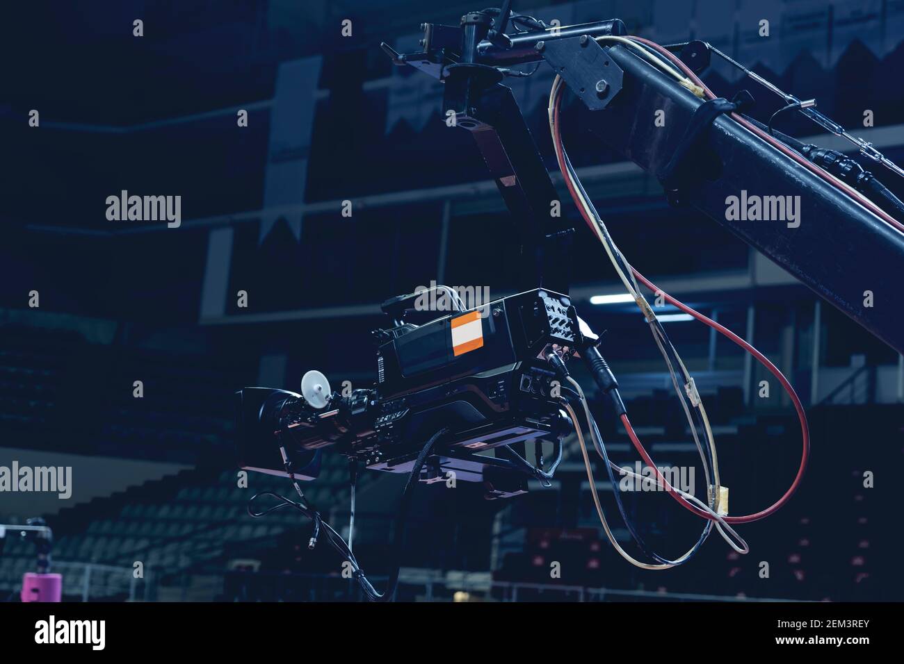 Sport football crane hi-res stock photography and images - Alamy