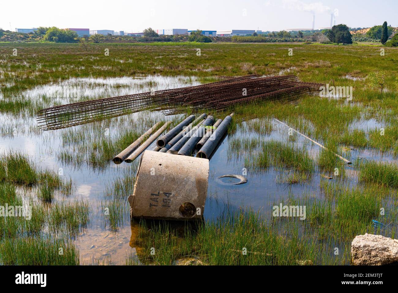 factories pollution in Israel damaging the environment Stock Photo - Alamy