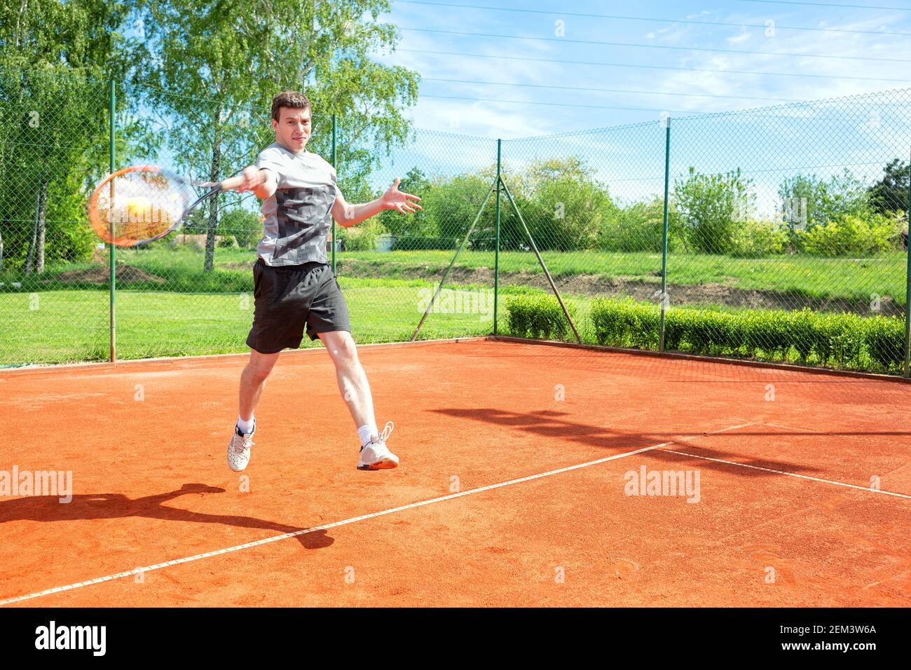 Learning the basic tennis forehand shot is thus necessary in learning ...