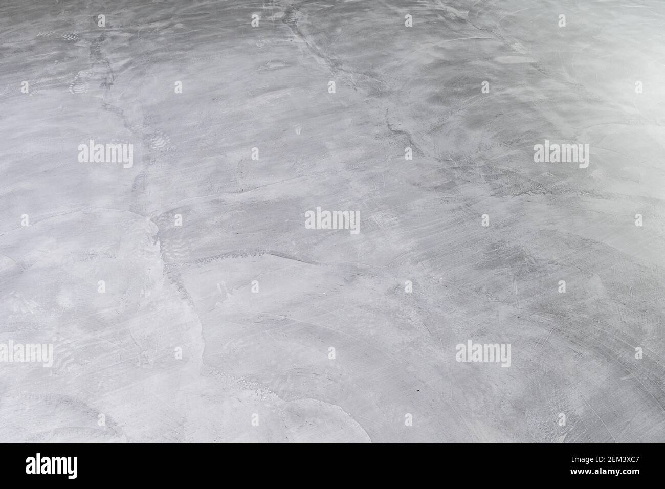Background of Microcement grey floor with defects due to human errors ...