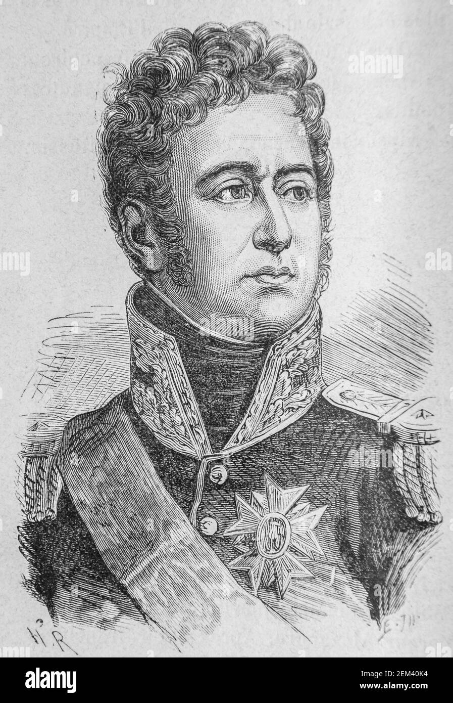 lauriston, 1804-1832 histoire de france par henri martin ,editeur furne ...