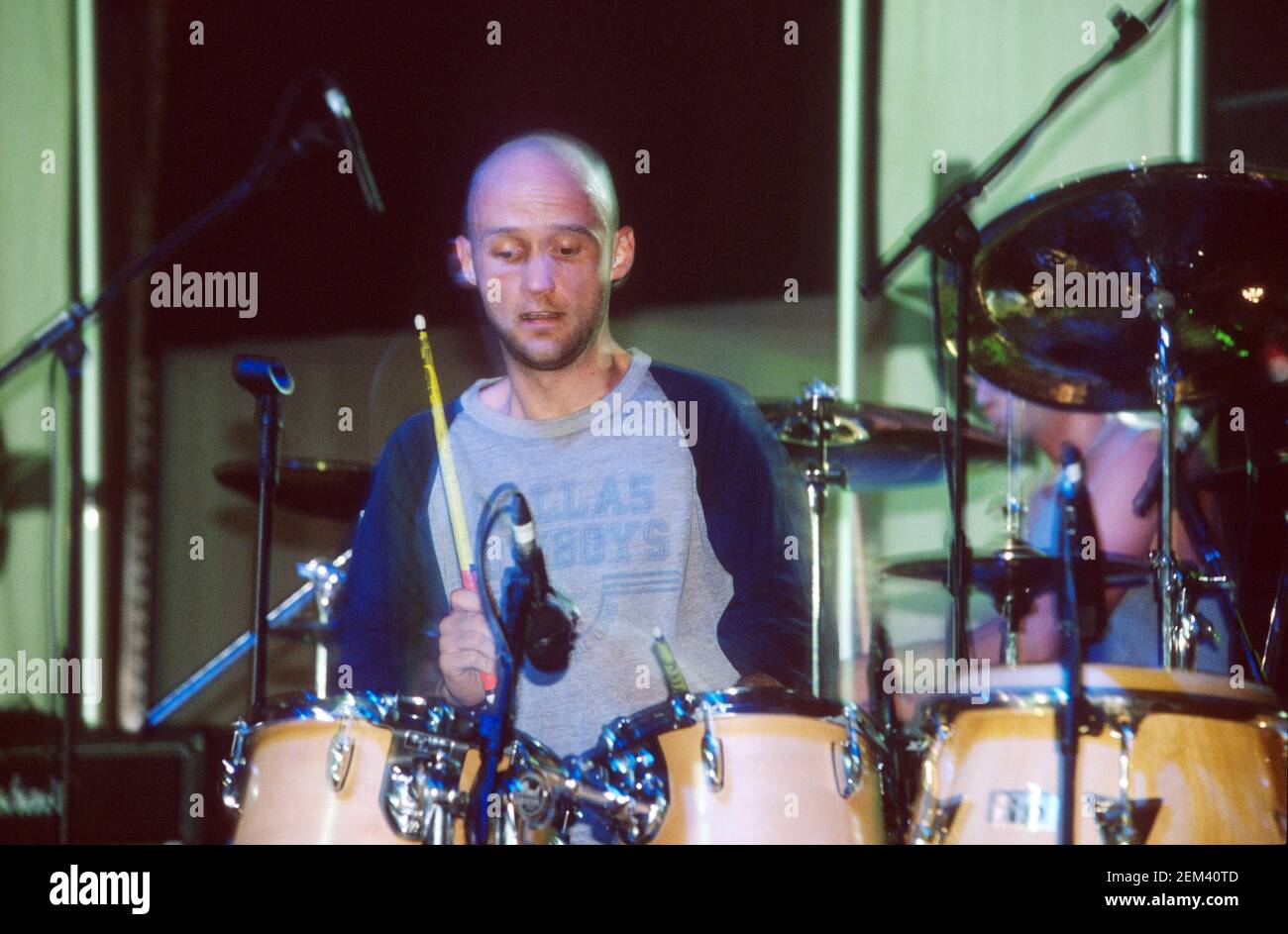 Moby performing at the Homelands festival 2000, Winchester, Hampshire ...
