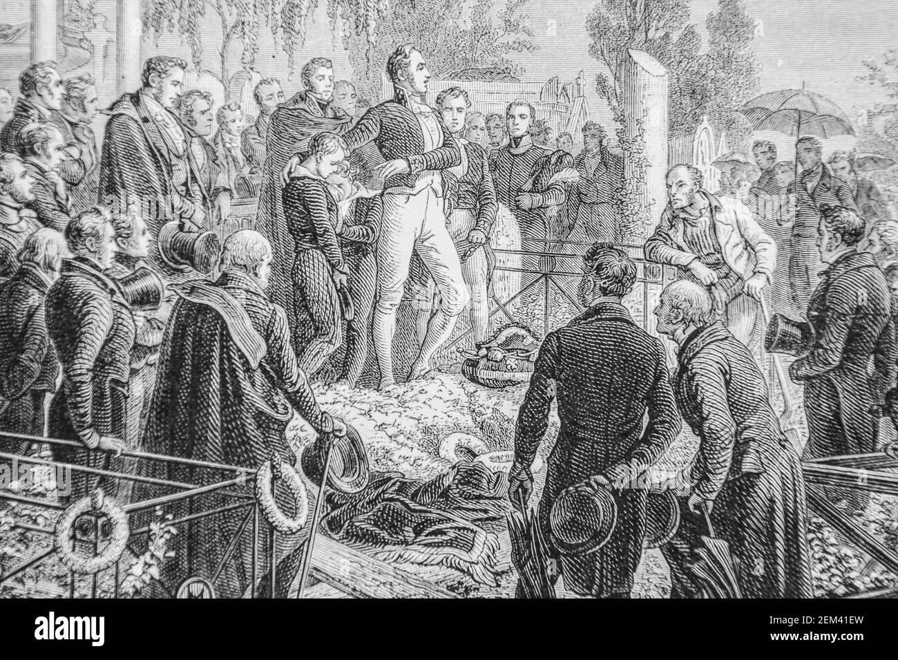 funerailles du general foy, 1804-1832 histoire de france par henri ...