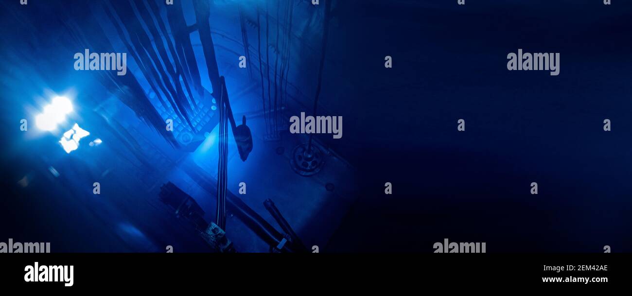 Nuclear reactor radiation blue glow hi-res stock photography and images ...