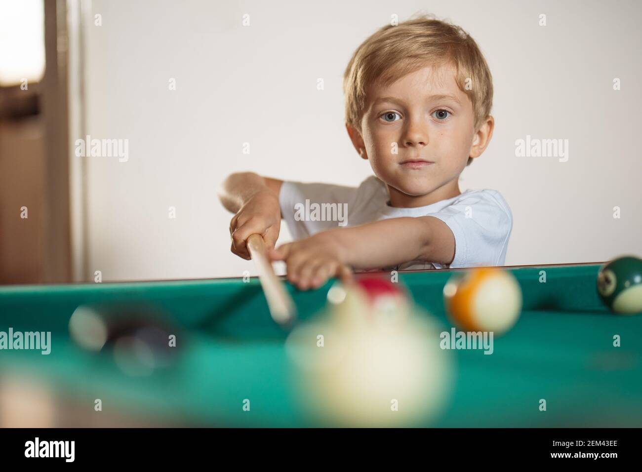 Boy Kid Smile Years Old Blonde Child High Resolution Stock Photography ...
