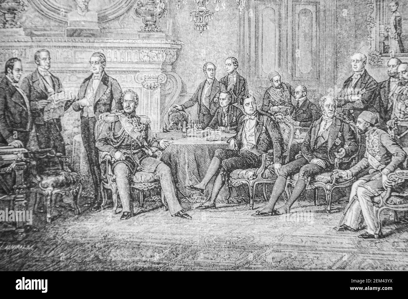 le congres de paris, 1832-1867, histoire de france par henri martin ...