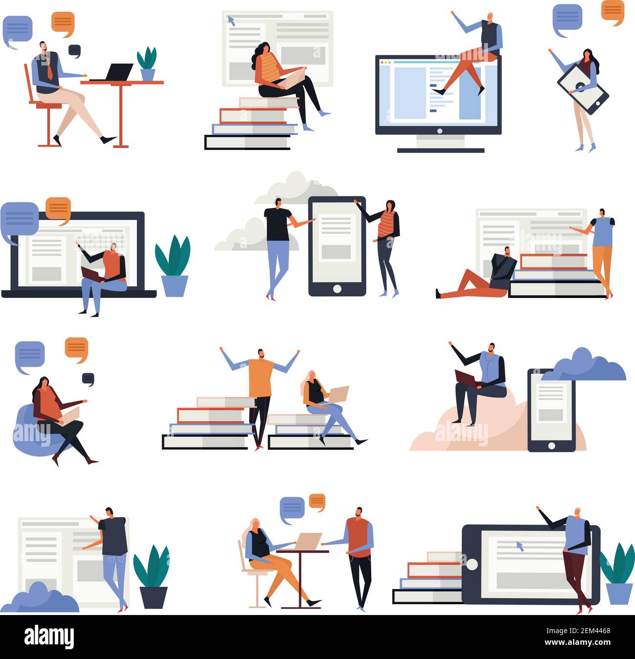 Communications training school Stock Vector Images - Alamy