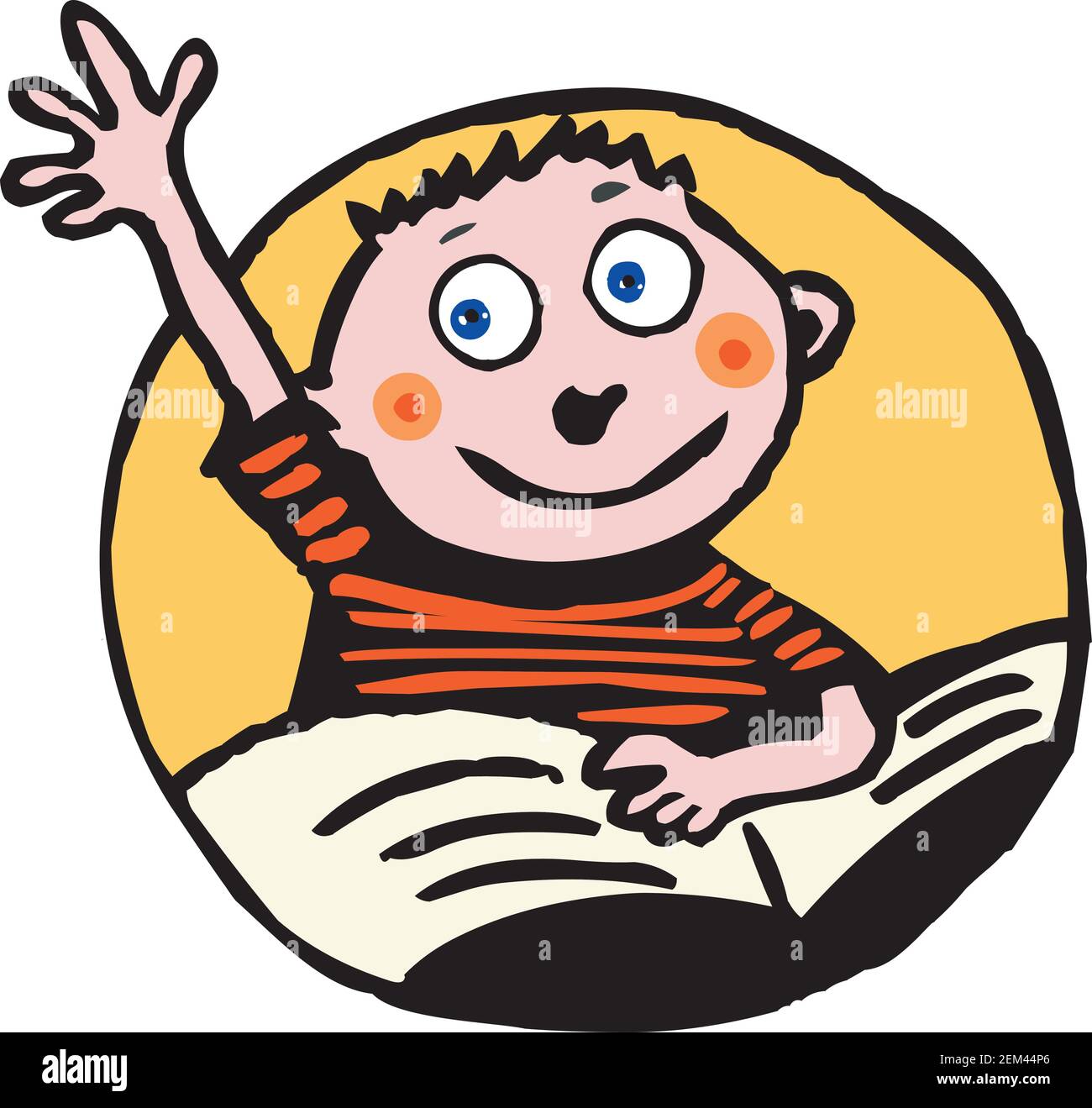 Cartoon a lesson hi-res stock photography and images - Alamy