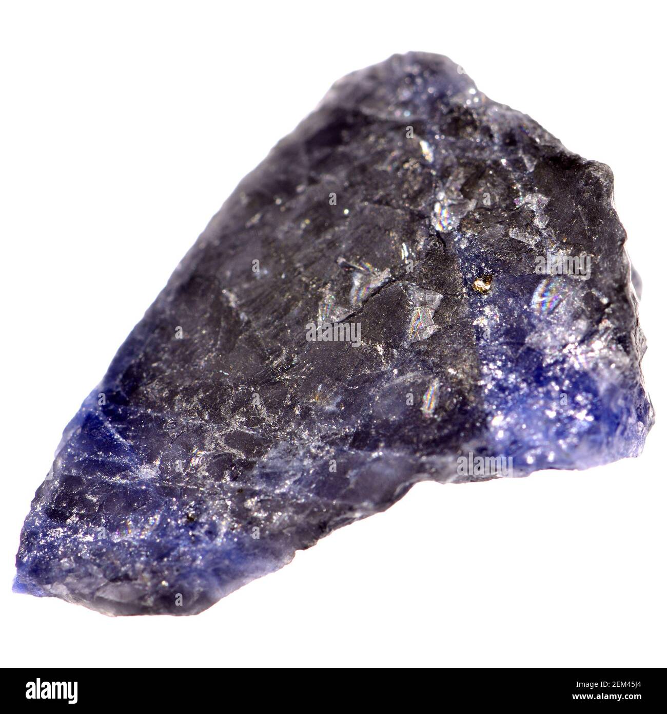 Sodalite (Madagascar) Sodium aluminium silicate Stock Photo - Alamy