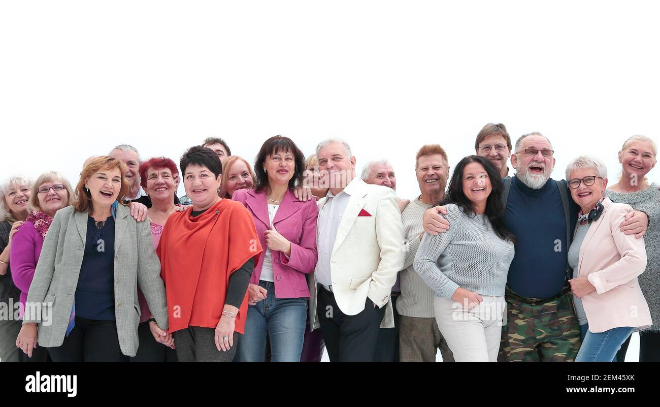 in full growth. group of diverse people standing together Stock Photo ...