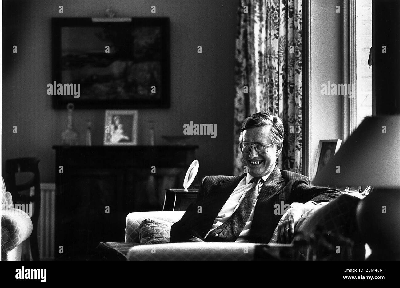 Michael Meacher at home in Wimbledon Stock Photo - Alamy